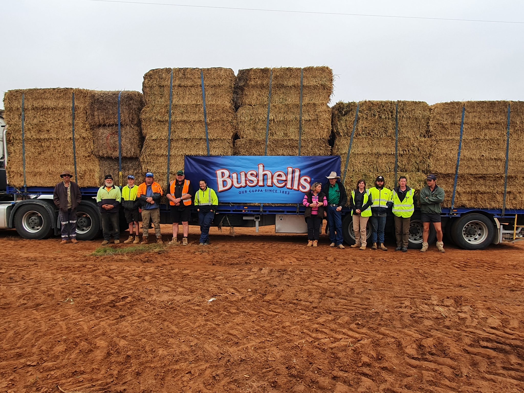 Rural Aid delivers hay to drought affected Victorian region - Rural Aid ...